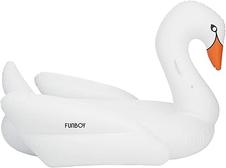 Amazon.com: FUNBOY Giant Inflatable White Swan, Luxury Float for Summer ...