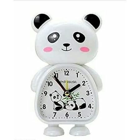 Buy ARTLABEL Plastic Cute Panda Cartoon Theme Teddy Bear Desk Alarm ...