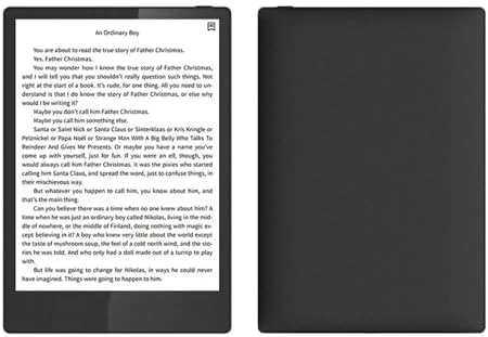 TUTT 6” eReader 64GB with Touchscreen | Dual Front Light E-Ink ...