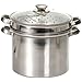 Amazon.com: Prime Pacific Pasta Cooker and Steamer set with Glass Lid ...