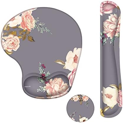 Amazon.com: MOSISO Wrist Rest Support for Mouse Pad&Keyboard Set ...