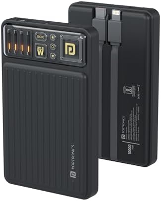 Portronics Power Shutter 10000mAh 15W Magnetic Wireless Fast Charging ...