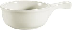 Amazon.com | CAC China OC-15-W 15-Ounce Stoneware Round Onion Soup ...