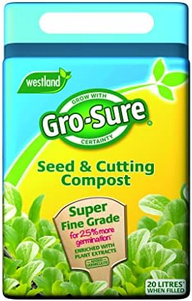 Gro-Sure Westland Seed & Cutting Compost Bale - 20L ( : Amazon.co.uk ...