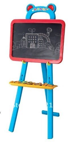 Buy GetBest 3 in 1 Learning Easel with Magnetic Letters Alphabets ...