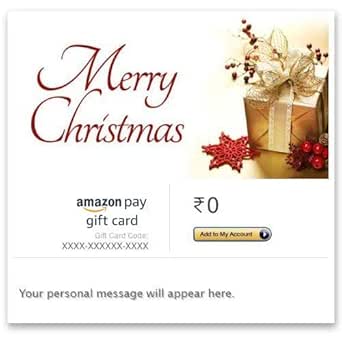 Amazon Pay Gift Card - Christmas (Digital) : Amazon.in: Gift Cards