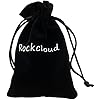 Amazon.com: Rockcloud Pack of 4 Black Engraved Inspirational Stones ...