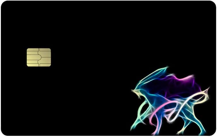 Amazon.com: Holographic Credit Card Skin Sticker Cover/Anime Style ...