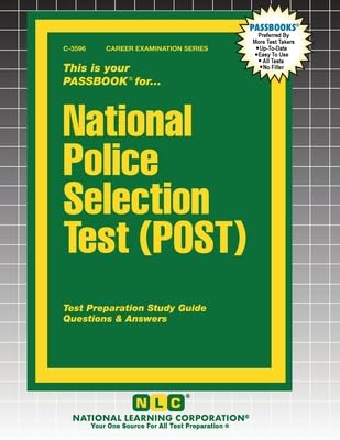 National Police Selection Test (POST) (Career Examination): Passbooks ...