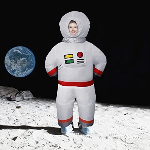 Amazon.com: Joliyoou Astronaut Costume, Halloween Inflatable Spaceman ...