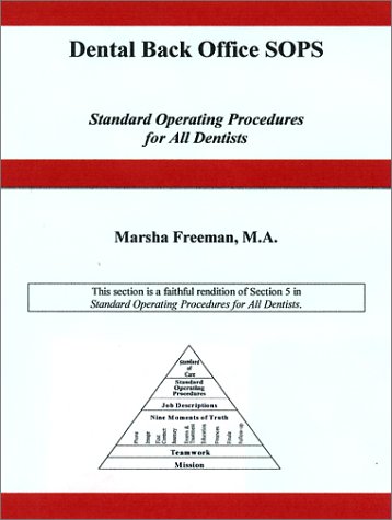 Dental Back Office Sops from Standard Operating Procedures for All ...