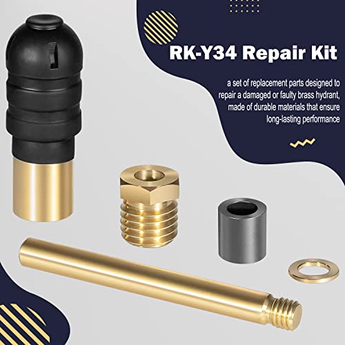 Snapklik.com : Y34 Iowa Brass Hydrant Upgraded Repair Kit RK-Y34 Repair ...