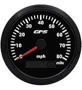 Amazon.com: Geloo 52mm 2” Digital MPH GPS Speedometer Gauge Waterproof ...