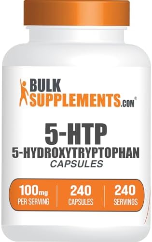 Amazon.com: BulkSupplements.com 5-HTP Capsules - 5-Hydroxytryptophan, 5 ...