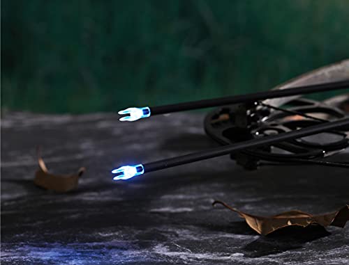 Snapklik.com : DEEPOWER S Lighted Nocks For Arrows .244/6.2mm 6/12 Pack ...