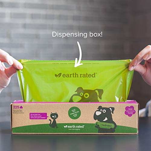 Earth Rated Extra Large Dog Poop Bag - 225 Doggie Waste Bags For Large ...