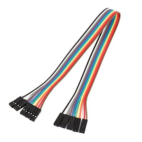 Alcoa Prime30cm 2.54mm Female to Female F/F Jumper Wire Connector 5 Pcs ...