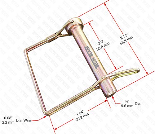 Snapklik.com : Double Wire Lock Pin, Hitch Pins, PTO Pins, Quick ...