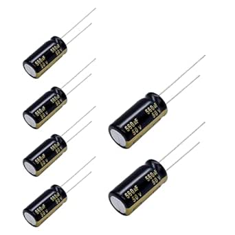 Replacement for 6 pcs Panasonic FM Series Capacitors 50V 560uf Low ...