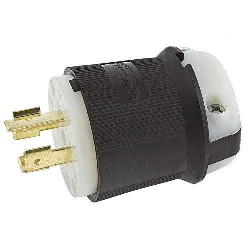 Hubbell Wiring Device-Kellems HBL2421 Electrical Plug; 20 A; 250 VAC; 0 ...