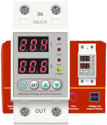 SSUCA 63A Single Phase Voltage Protector 240V, Auto-Reconnect ...