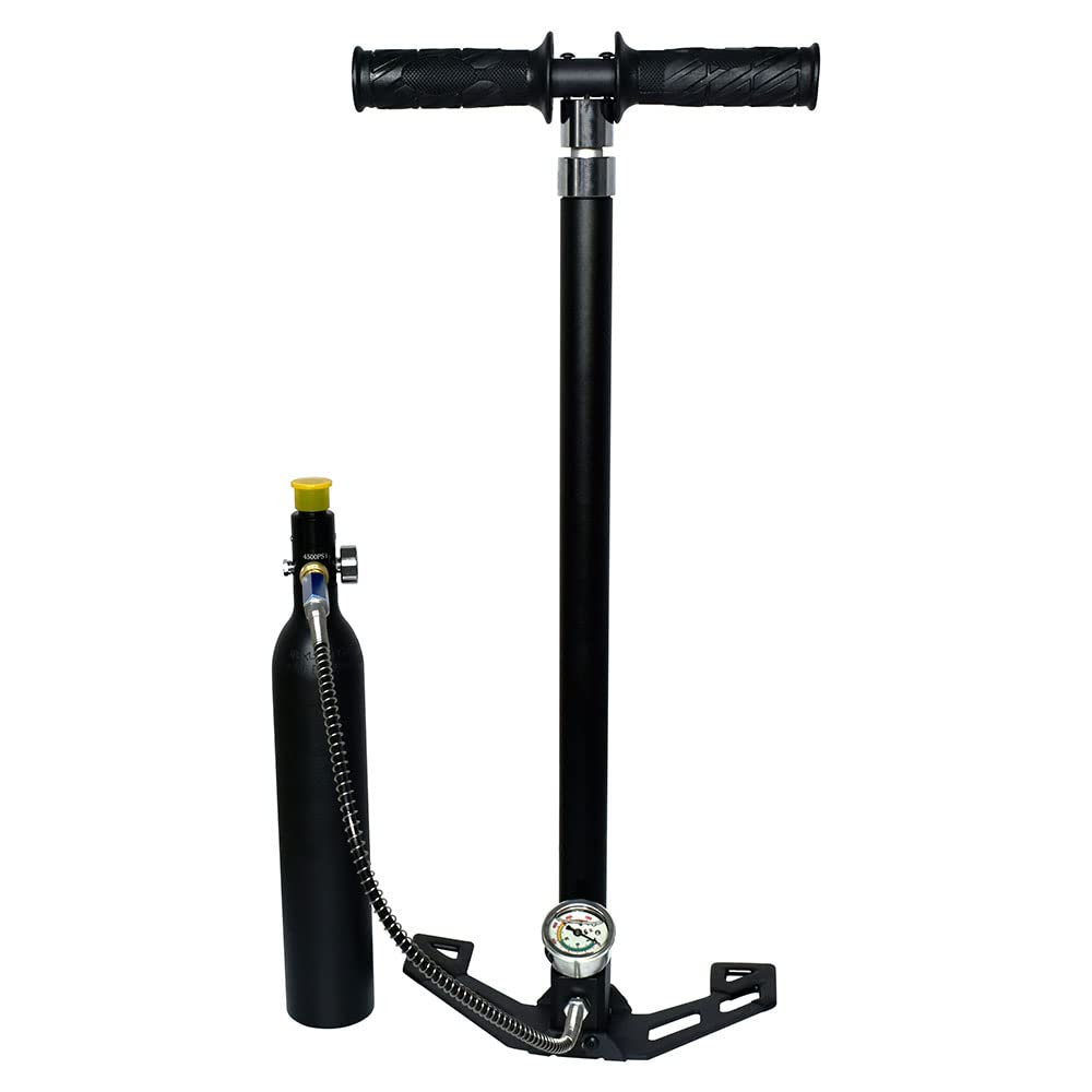 TUXING 4500psi Pcp Hand Pump, Four Stage Hand Pump, Stainless Steel Air ...