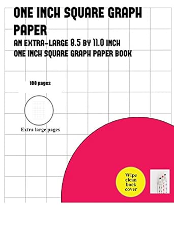 One Inch Square Graph Paper Book : Manning, James: Amazon.com.tr: Kitap