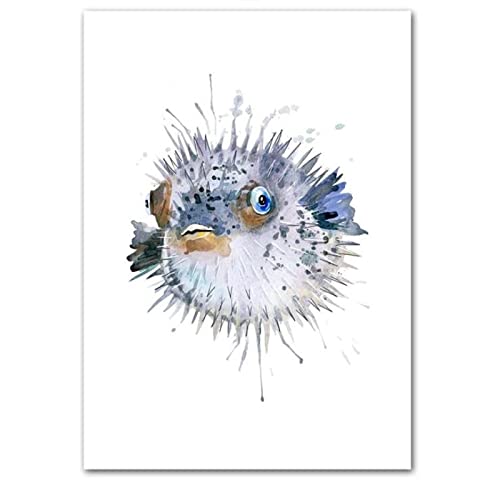 Puffer Fish Painting