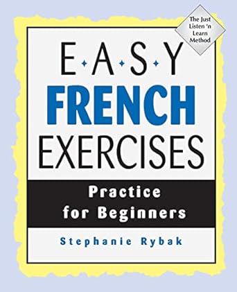Amazon.com: Easy French Exercises: 9780844216065: Rybak, Stephanie: Books