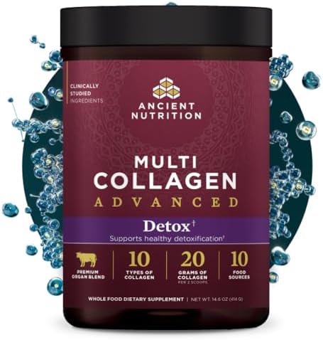 Amazon.com: Ancient Nutrition Multi Collagen Advanced Capsules, Lean ...