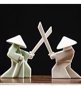 Amazon.com: EAEMDY Samurai Figure Figurine Japanese Warrior Statue ...