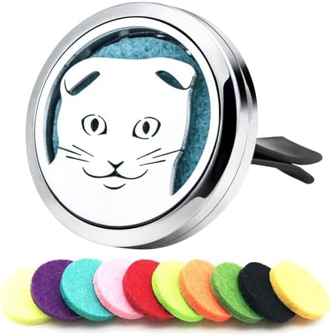 Amazon.com: 30mm Car Essential Oil Diffuser Vent Clips Air Freshener ...