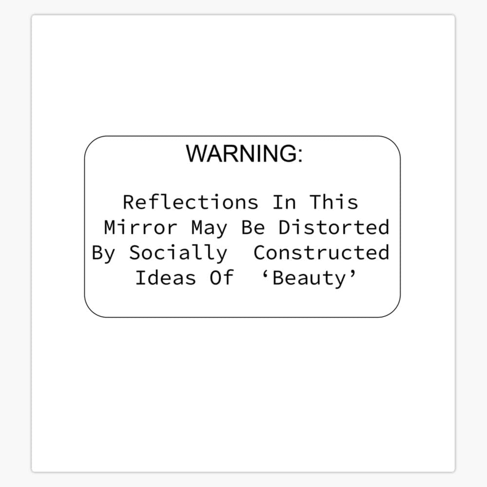 Amazon.com - Socially Constructed - Warning: Images in This Mirror May ...