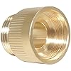 Amazon.com: Joywayus Brass Hose Bib Adapter,1-1/16" Fine Thread Female ...