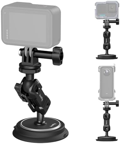 SMALLRIG 2-in-1 Magnetic Suction Cup Mount for Gopro, Car Camera Mount ...