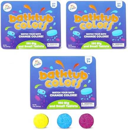 Amazon.com: Color My Bath - 300 Count - The Original Fizzy Color ...