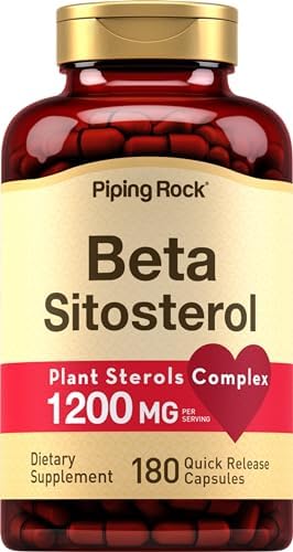 Amazon.com: Piping Rock Beta Sitosterol Supplement | 1200 mg | 180 ...