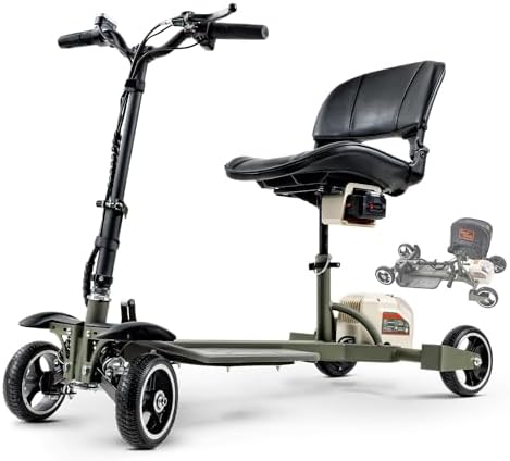 Amazon.com: G 3 Wheel Folding Mobility Scooter Basic - Electric Powered ...