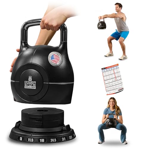 Lifepro Boulder Adjustable Kettlebell – 7-in-1 Kettlebells Adjustable ...