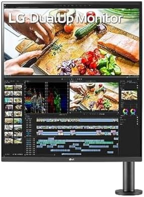 LG 28MQ780-B 28 Inch SDQHD (2560 x 2880) Nano IPS DualUp Monitor with ...