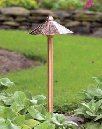 Hadco Lighting CUL10S7 Copper Large Adjustable Pathlight, Copper w ...