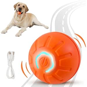 Buy Qpets® Small Dog Ball, Dog Chew Toys, Rubber Toys for Dogs, Interactive Bouncing Dog Toy ...
