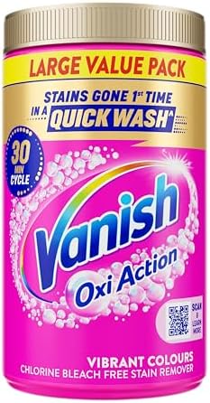 Amazon.com: Vanish oxi Action Stain Remover Powder - 200 g : Health ...