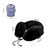 Wanderlust Travel Essentials Memory Foam Travel Neck Pillow Head Rest ...