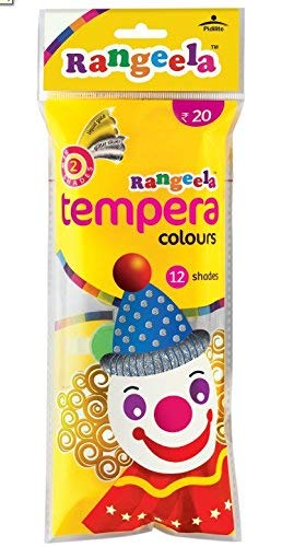 Rangeela Tempera Color, 36 ml pack of 4 : Amazon.in: Home & Kitchen