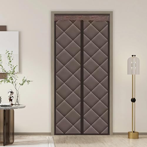 Pysrych Magnetic Thermal Insulated Door Curtain, Temporary Doorway ...