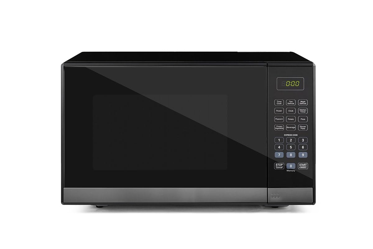 Kogan 34L Microwave with Mirror Finish (Black) - KAMWO34LSLB ...