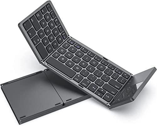 Amazon.in: Buy amazon basics Foldable QWERTY Keyboard for iOS, Android ...
