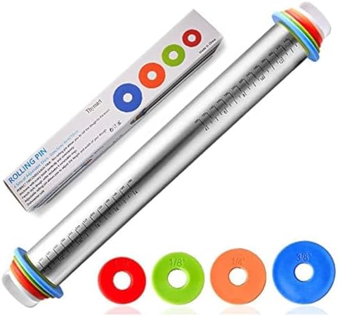 Stainless Steel Adjustable Rolling Pin : Amazon.ca: Tools & Home ...