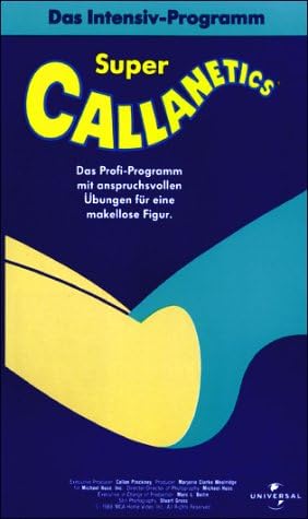 Super Callanetics - Das Intensiv Programm [VHS] : Dvd S, T: Amazon.de ...